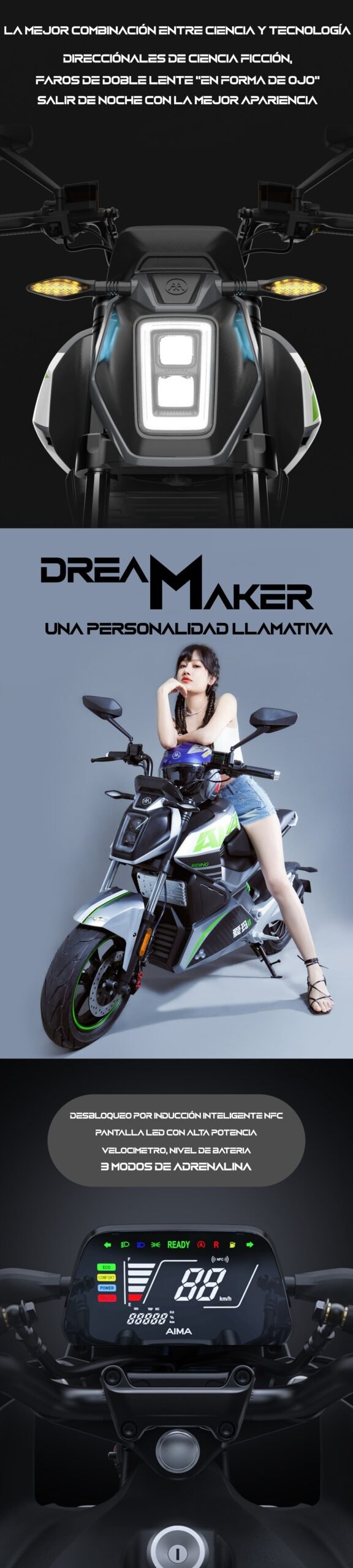 11: DREAMAKER - AIMA Peru - Motos Electricas Peru